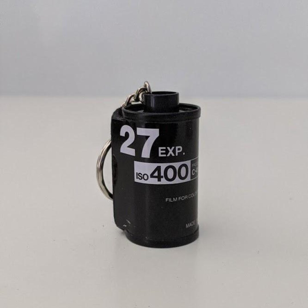 Disposable Camera Black 27 Exp ISO 400 35mm Film Cannister Keychain ...
