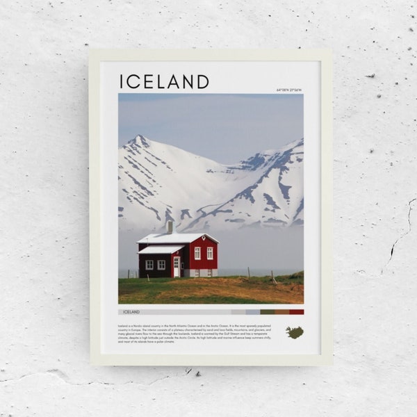 Iceland Poster - Etsy