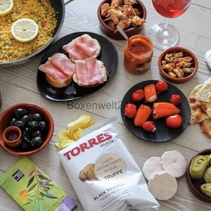 Spain Box El Festin I Cooking Box Spain, Gift Box Spain, Gourmet Box ...