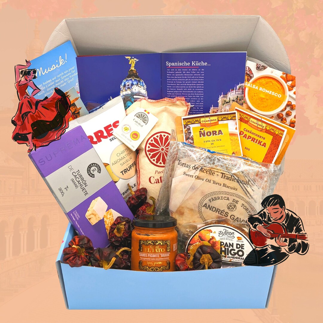 Spain Box El Festin I Chef Box Spain Gift Box Spain Gourmet - Etsy UK