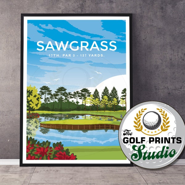 17th Tpc Sawgrass - Etsy