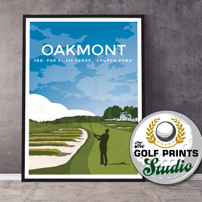 Oakmont Country Club Prints - Etsy UK