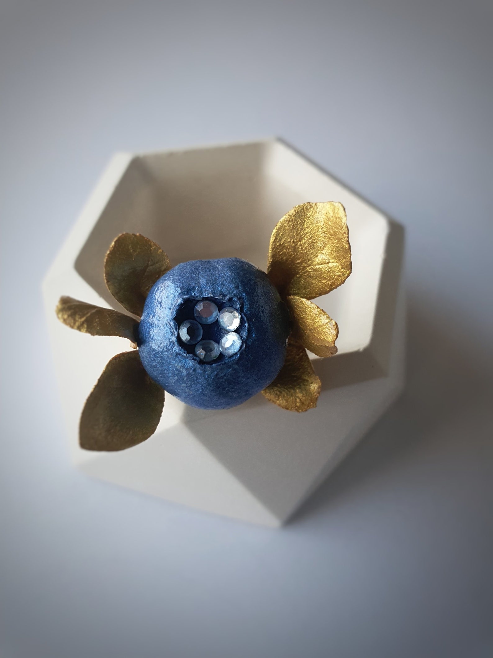 Blueberry Ring Something Blue Berry Ring Pretty Statement Ring Nature ...