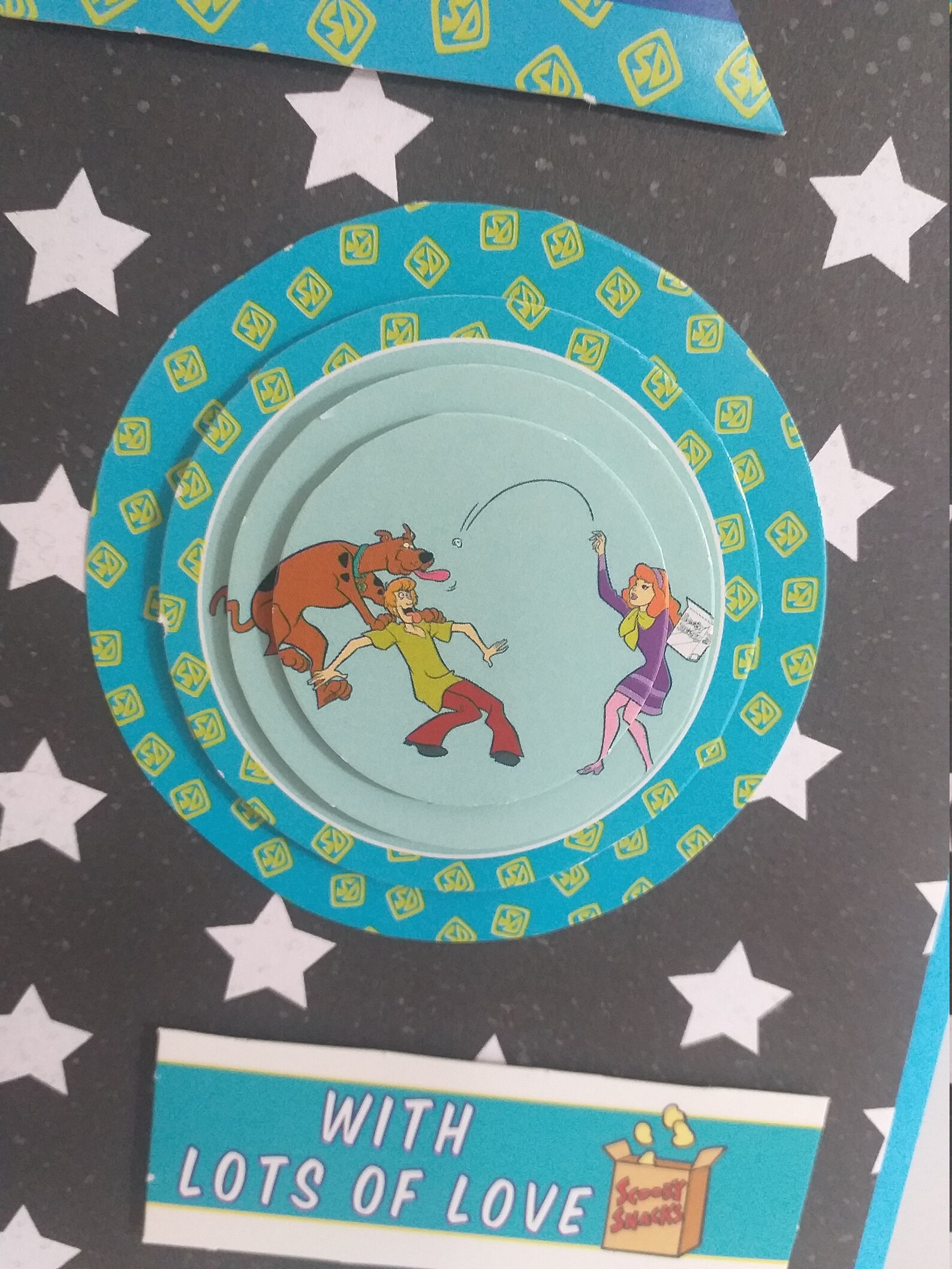 Handmade Scooby Doo Card - Etsy UK