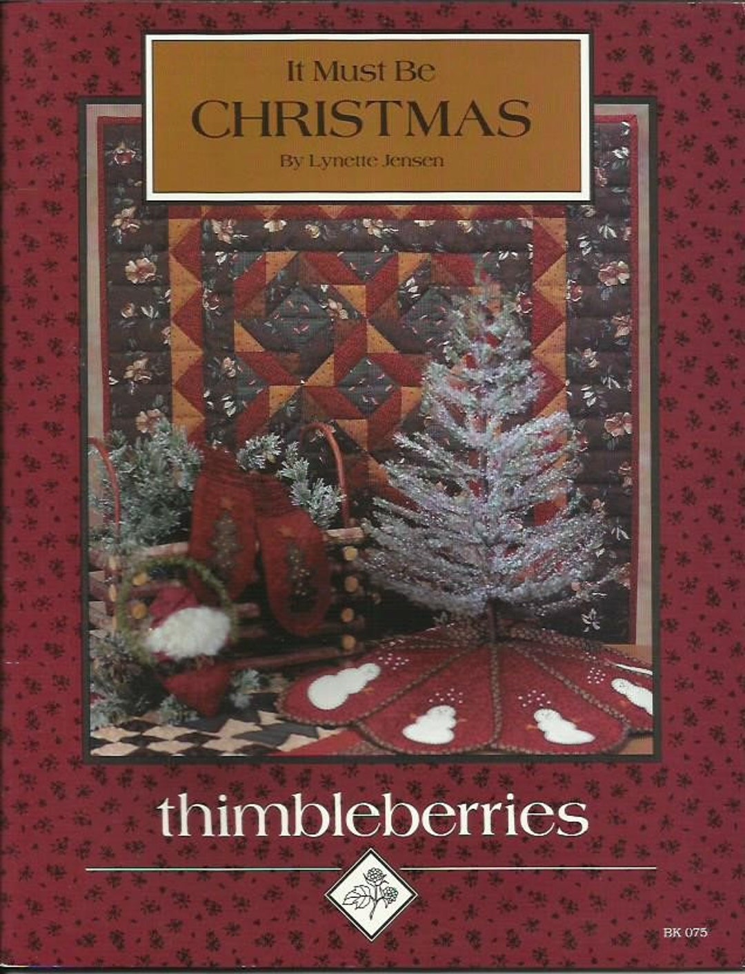 Vintage Thimbleberries Quilt Pattern Book It Must Be Christmas 1997 - Etsy