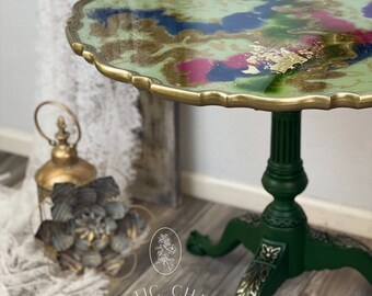 Pie Crust Tilt Top Table - Etsy