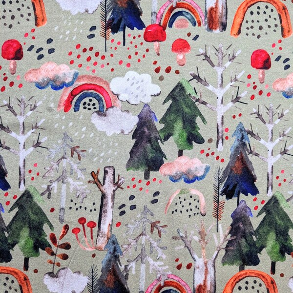 Fairytale Forest Fabric - Etsy
