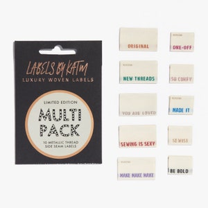 Sew in Labels, Mixed Clothes Labels, Unique Clothes Tags - Etsy