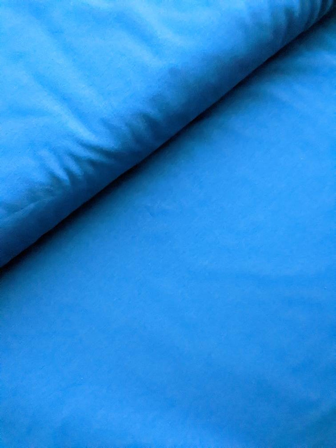 Blue French Terry, Royal Blue Loop Back Fabric - Etsy