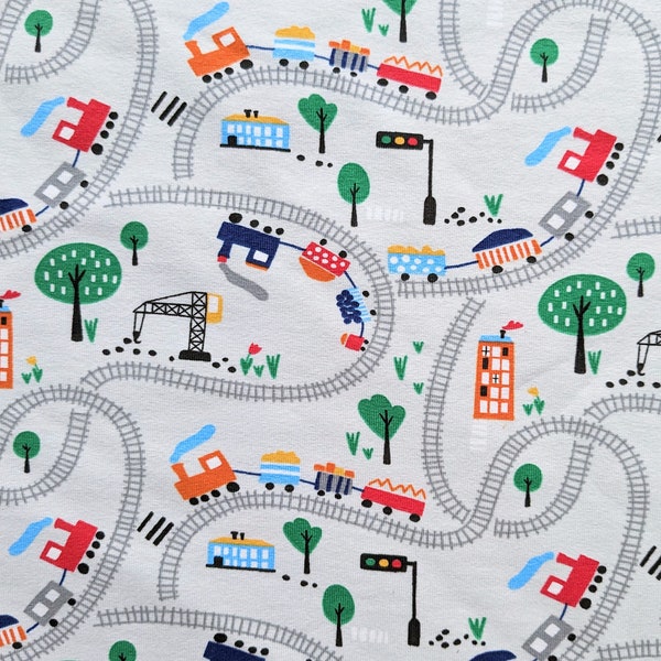 Train Fabric - Etsy