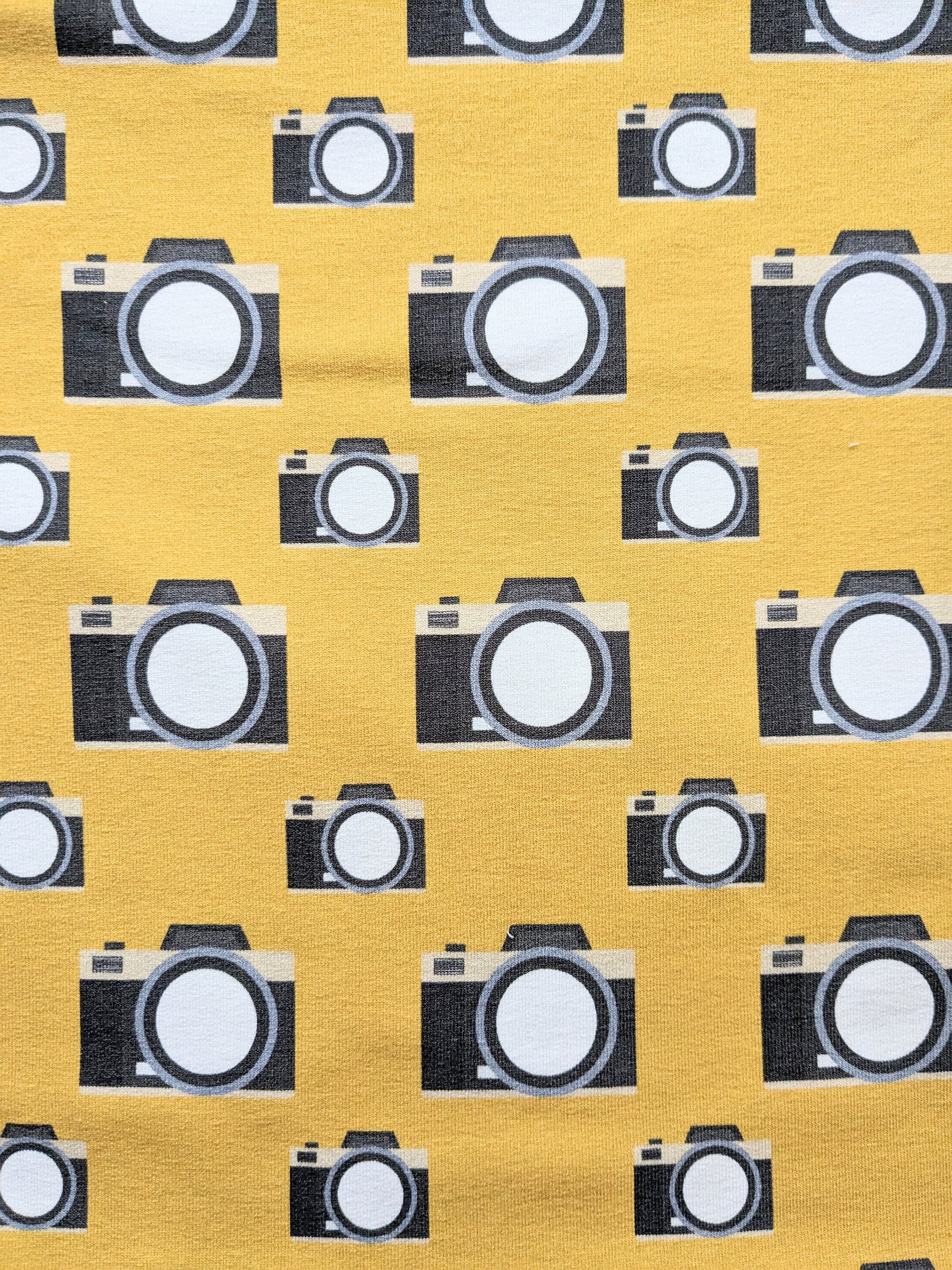 Camera Pattern Fabric