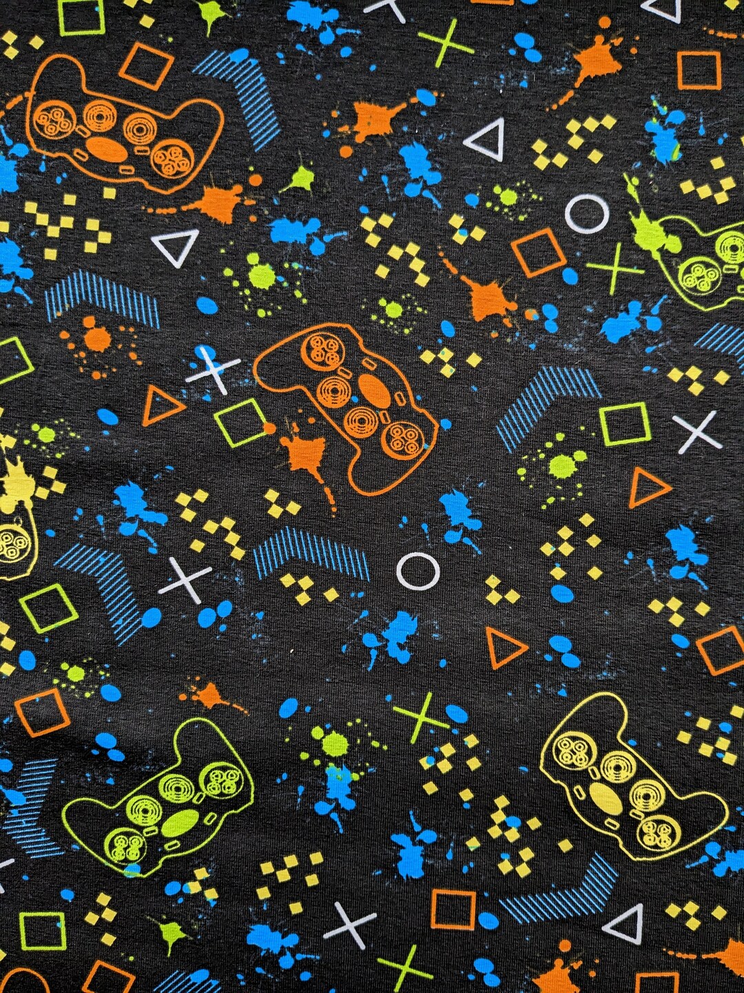 Teenager Jersey Fabric, Gift for Computer Geek, Boy Fabric, Dad Fabric ...
