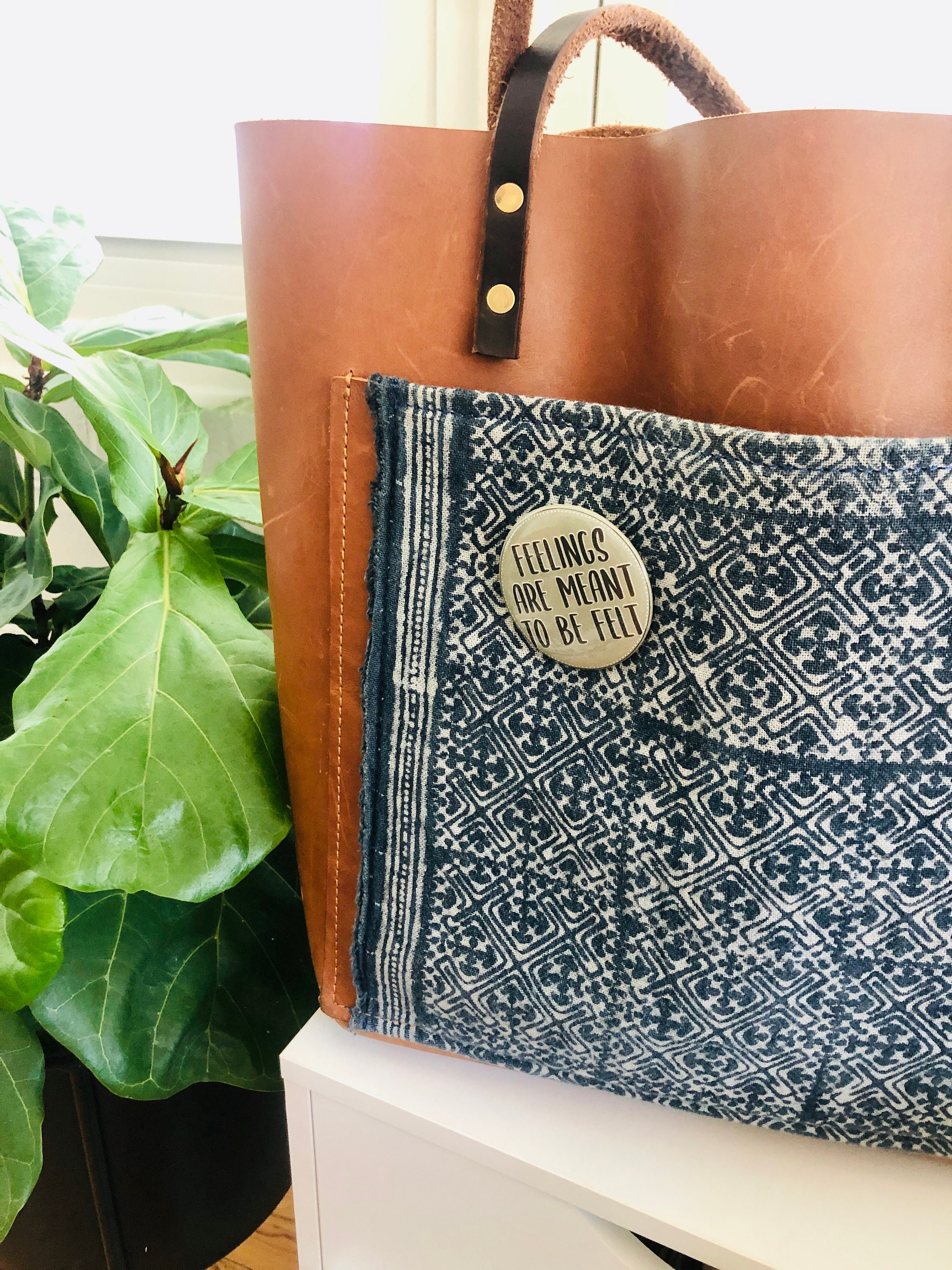 Feelings Are Meant to Be Felt Button National Depression | Etsy