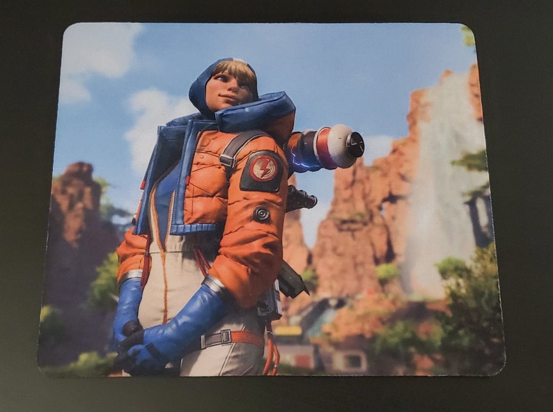 APEX LEGENDS Mouse Pad 9.5in X 7.9in Customize Wraith - Etsy
