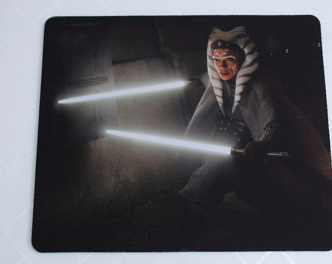 STAR WARS DISNEY Mandalorian Ahsoka Baby Yoda Grogu Mouse Pad ...