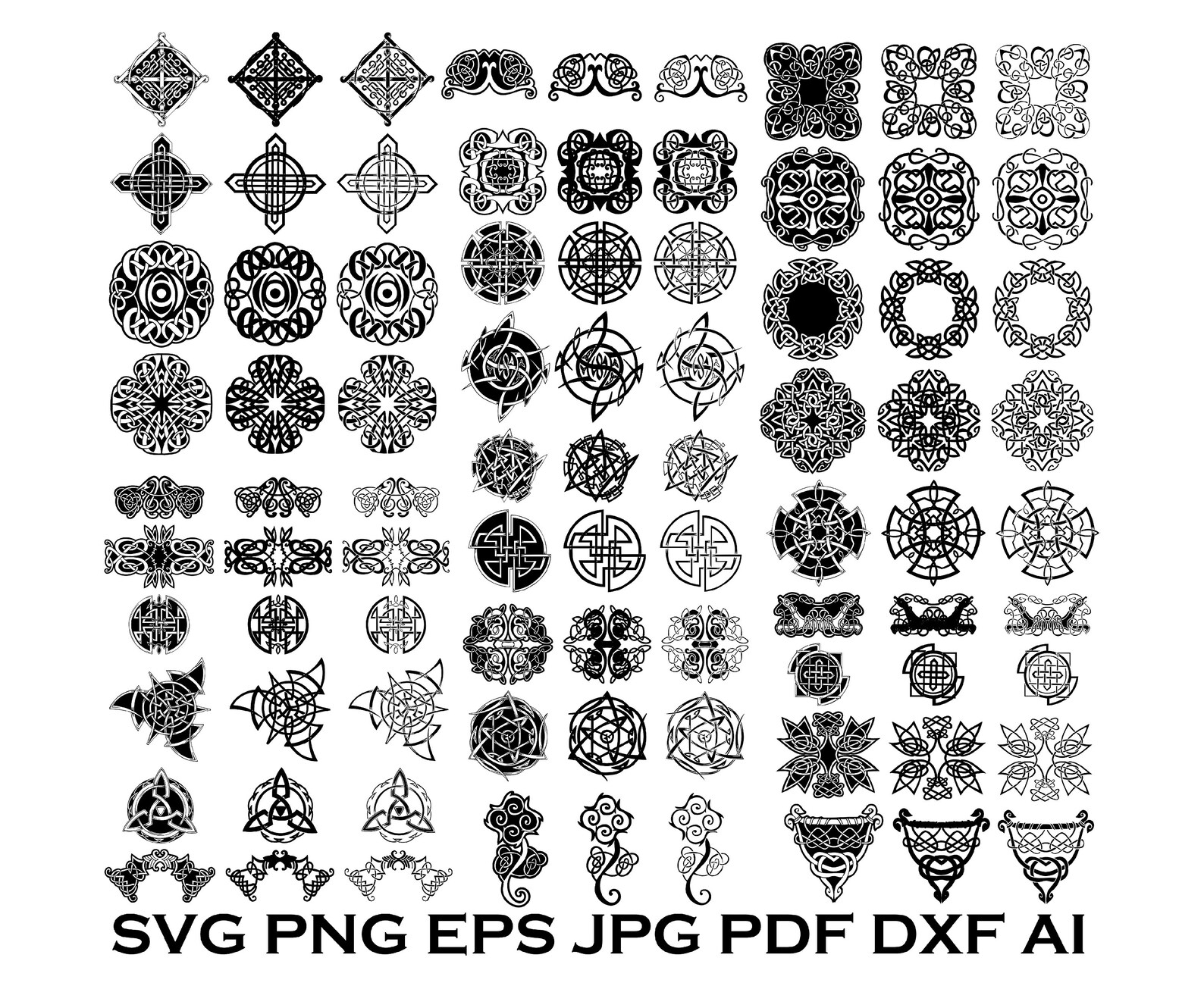 Celtic SVG Cut Files Celtic Knots SVG Cut Files Celtic Svg - Etsy Canada