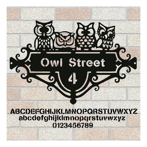 Owls Address Table - Etsy
