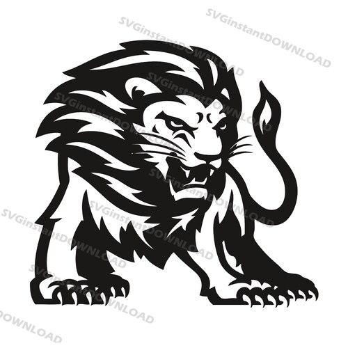 Lion SVG Lion Svg File for Cricut Lion Svg Designs Lion Svg - Etsy