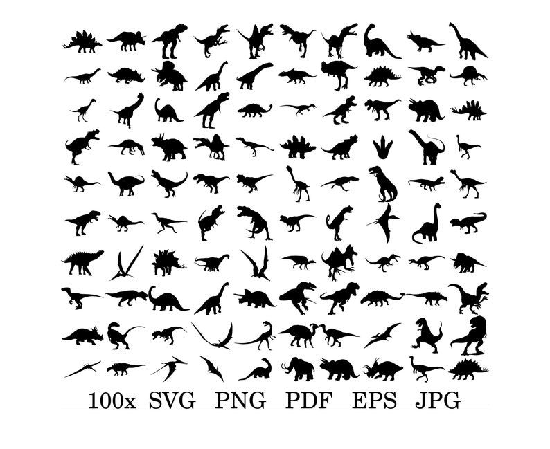Dinosaur SVG Dinosaur SVG File Dinosaur SVG Bundle | Etsy