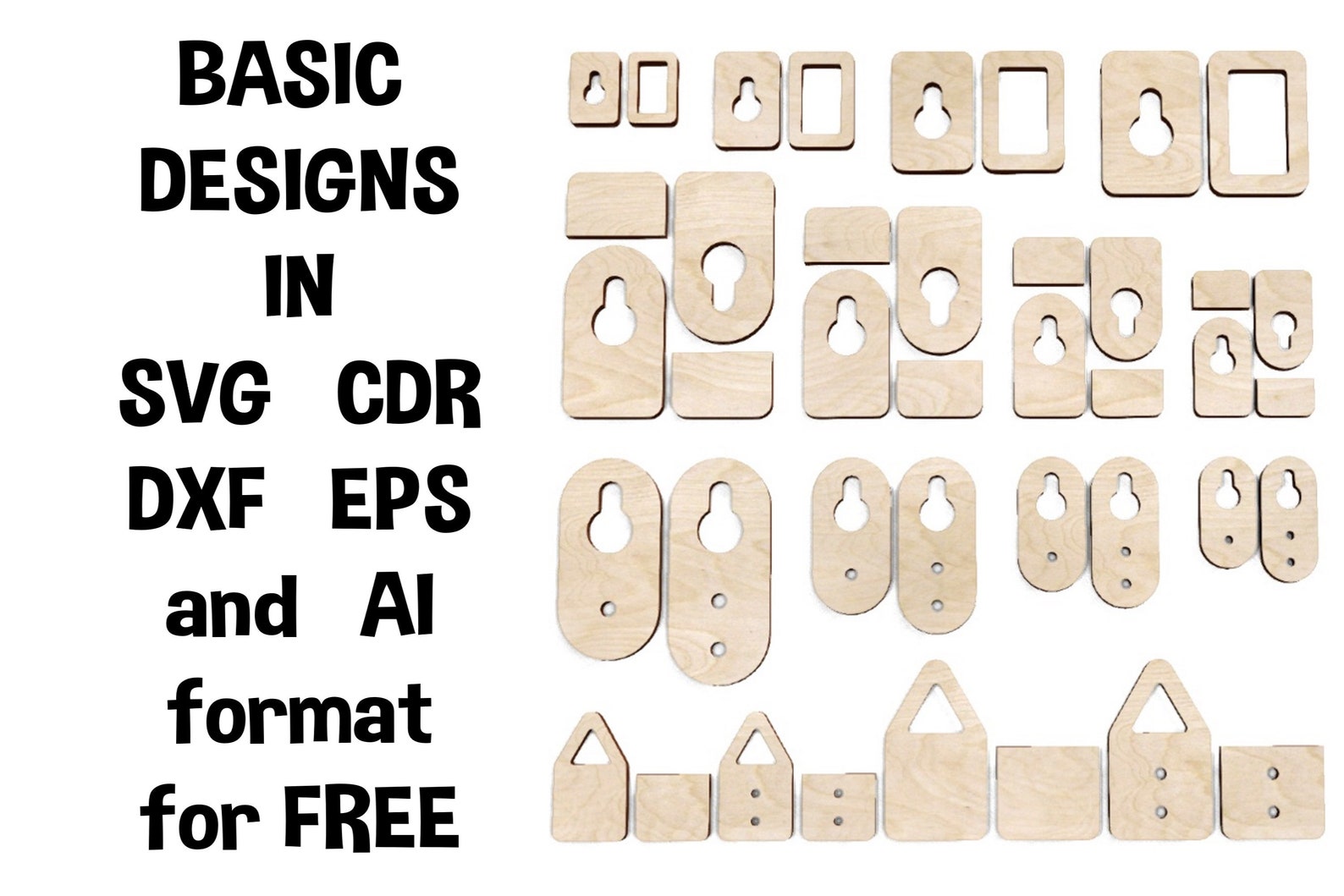 Boho Sign Hangers Template Sawtooth Hook Home Decor SVG - Etsy