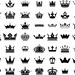 Crown SVG Files for Cricut, Printable PNG, Vectors Dxf Eps Pdf Ai Easy ...