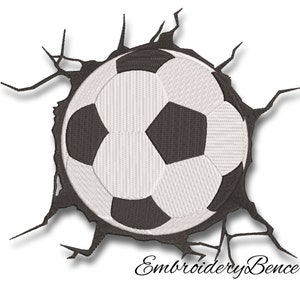 Soccer Ball Embroidery Design Pes Machine Instant Digital Download - Etsy