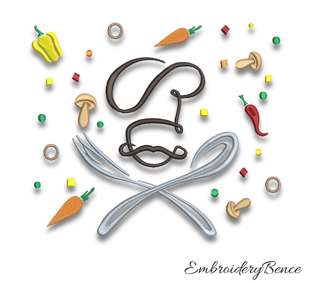 Kitchen Embroidery Machine Designs Pes Instant Digital Download - Etsy