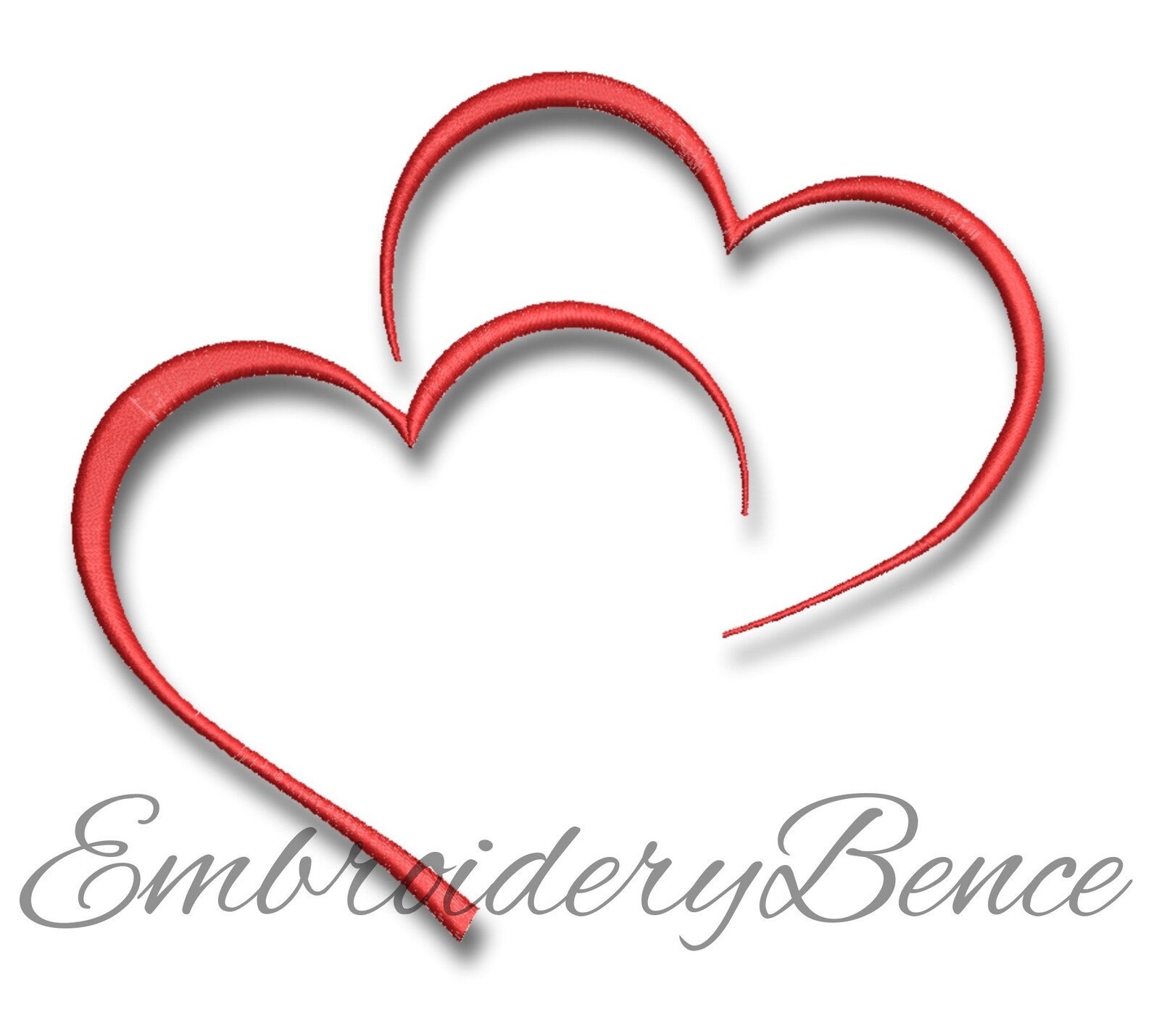 Heart Embroidery Machine Design: Love PES Pattern (digital Download) - Etsy