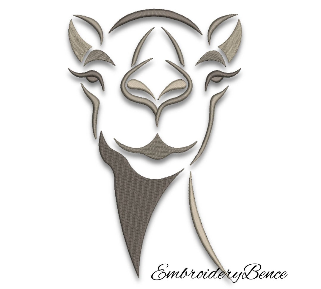 Llama Embroidery Machine Designs Animal Pes Pattern - Etsy