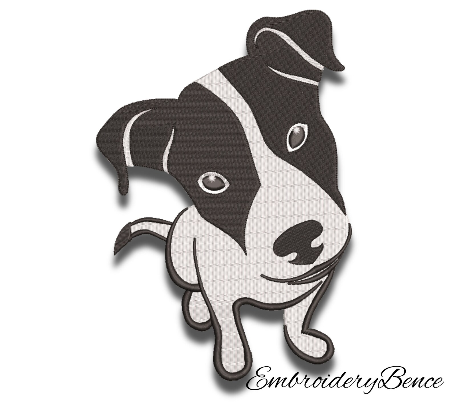 Jack Russell Terrier Embroidery Designs Machine Pes Pattern Dog - Etsy