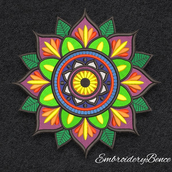 Mandala Embroidery - Etsy