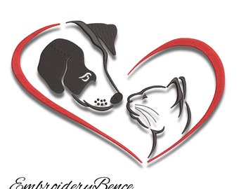 Cat Embroidery | Etsy