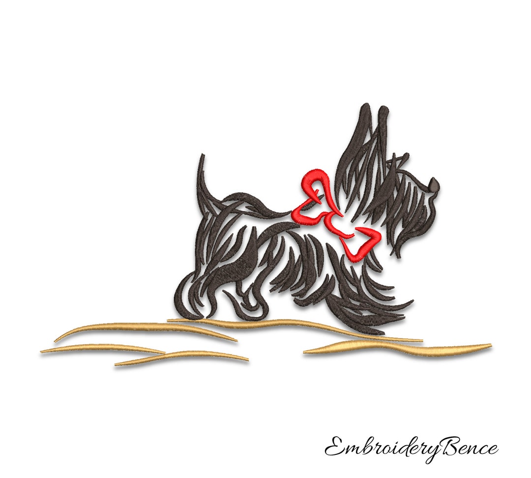 Dog Embroidery Machine Designs Instant Digital Download Pattern - Etsy
