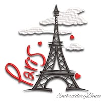 Paris Embroidery - Etsy