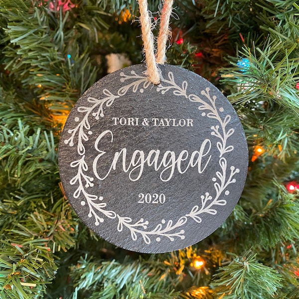 Slate Ornament - Etsy