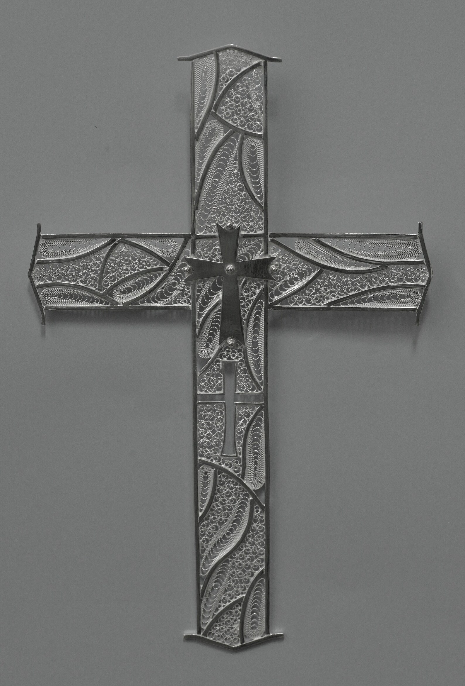Silver Wall Cross - Etsy