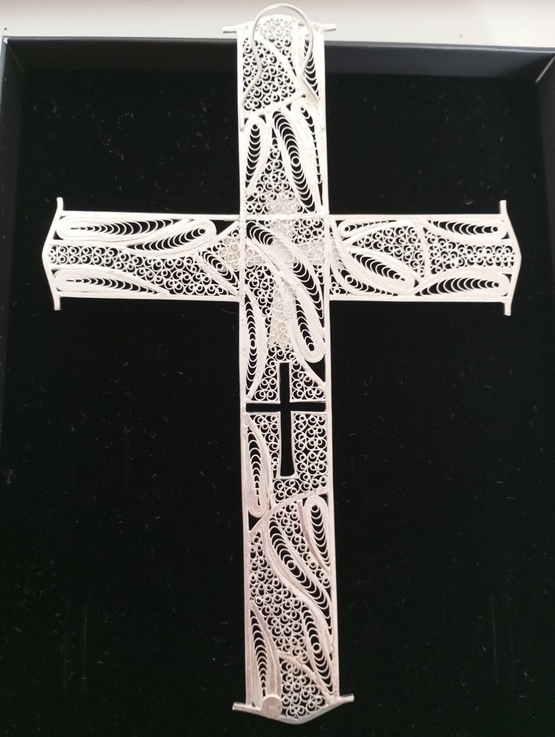Silver Wall Cross - Etsy