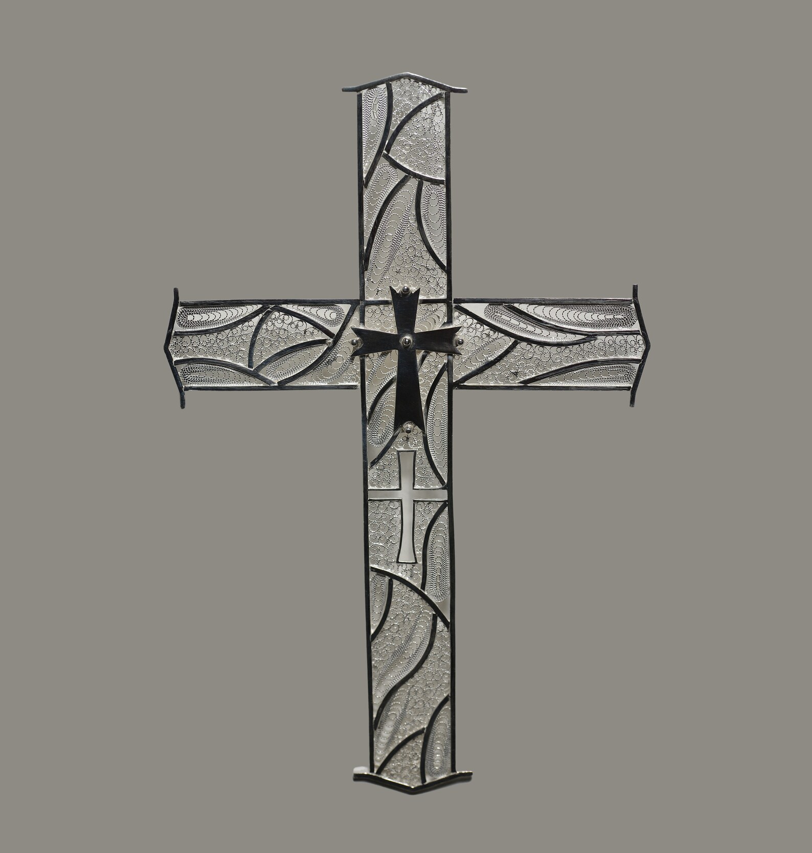Silver Wall Cross - Etsy