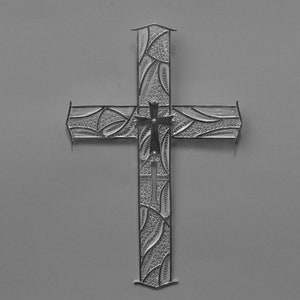 Silver Wall Cross - Etsy
