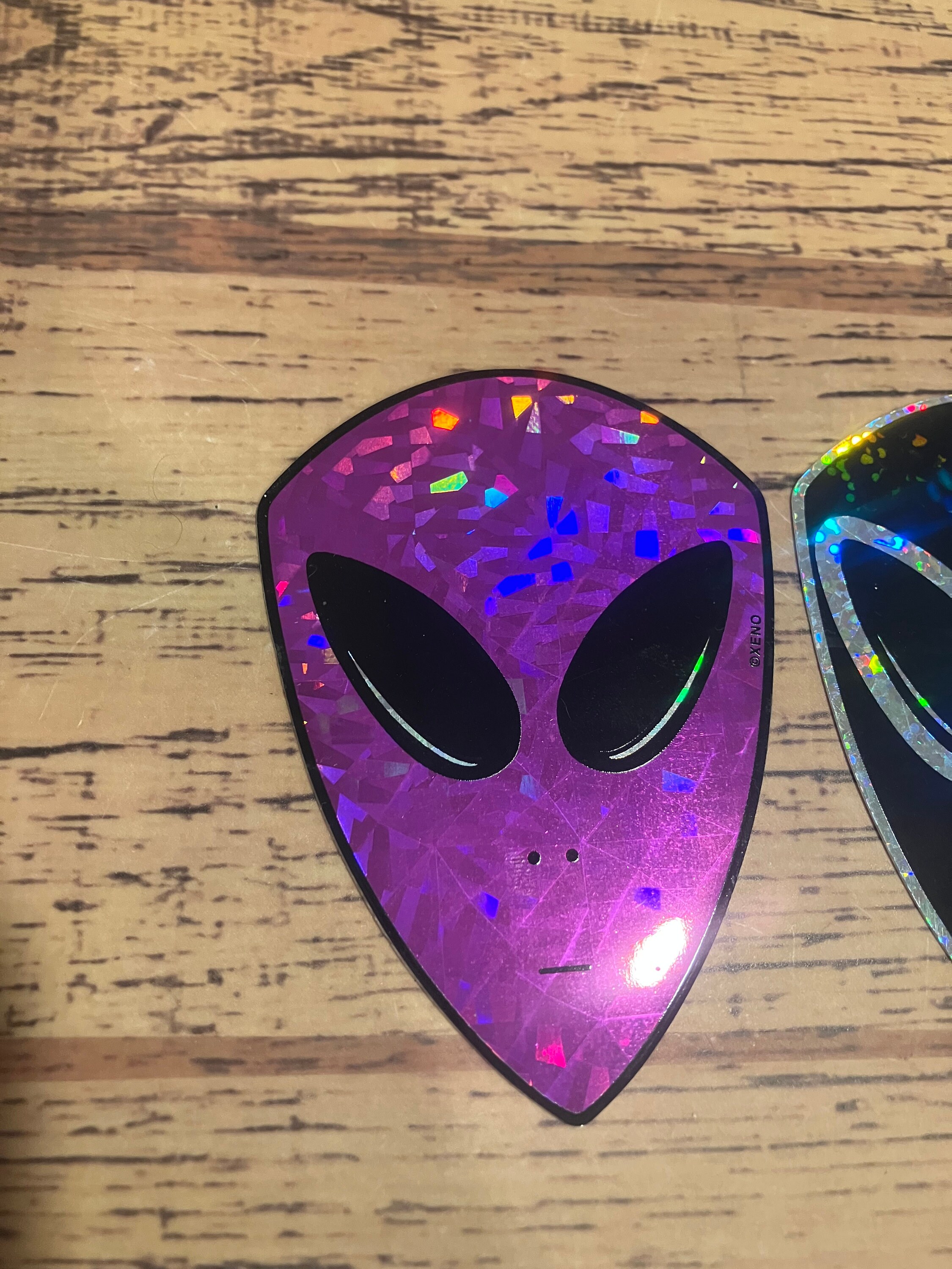 Vintage-alien Stickers-vending Machine-holographic - Etsy