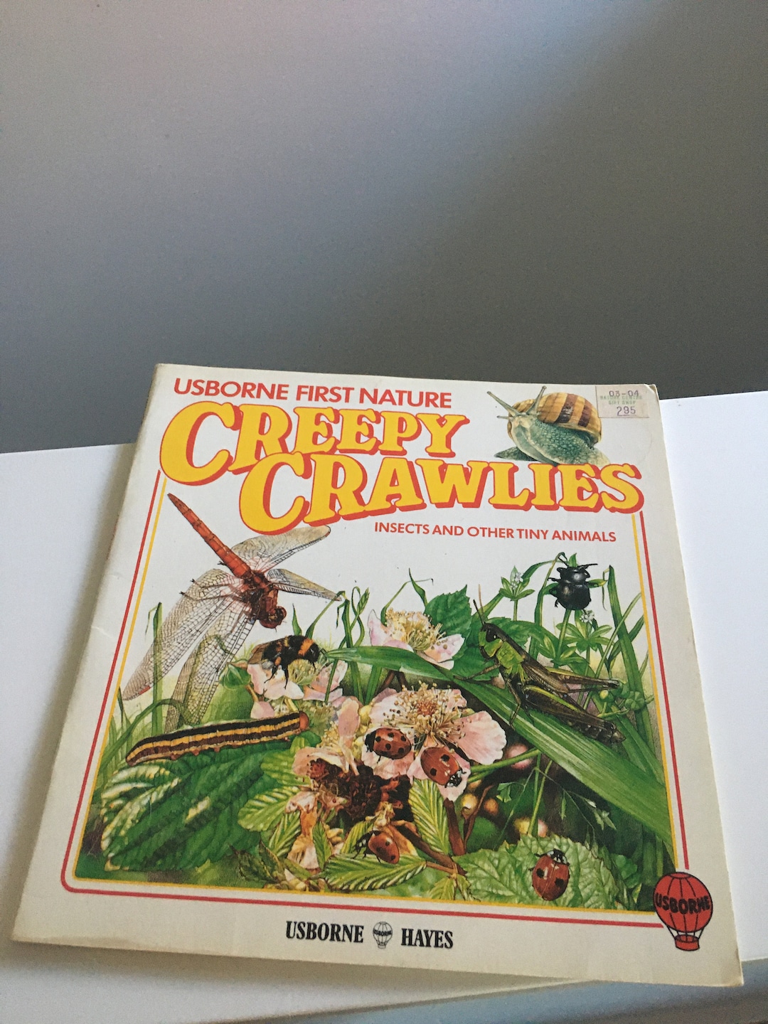 1982-creepy Crawlies Book-bug Book-amazing Illustrations - Etsy