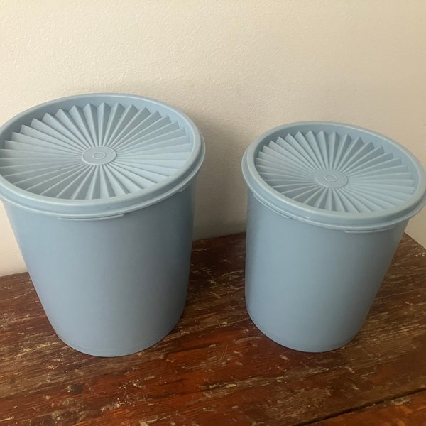 Vintage Tupperware Canisters - Etsy