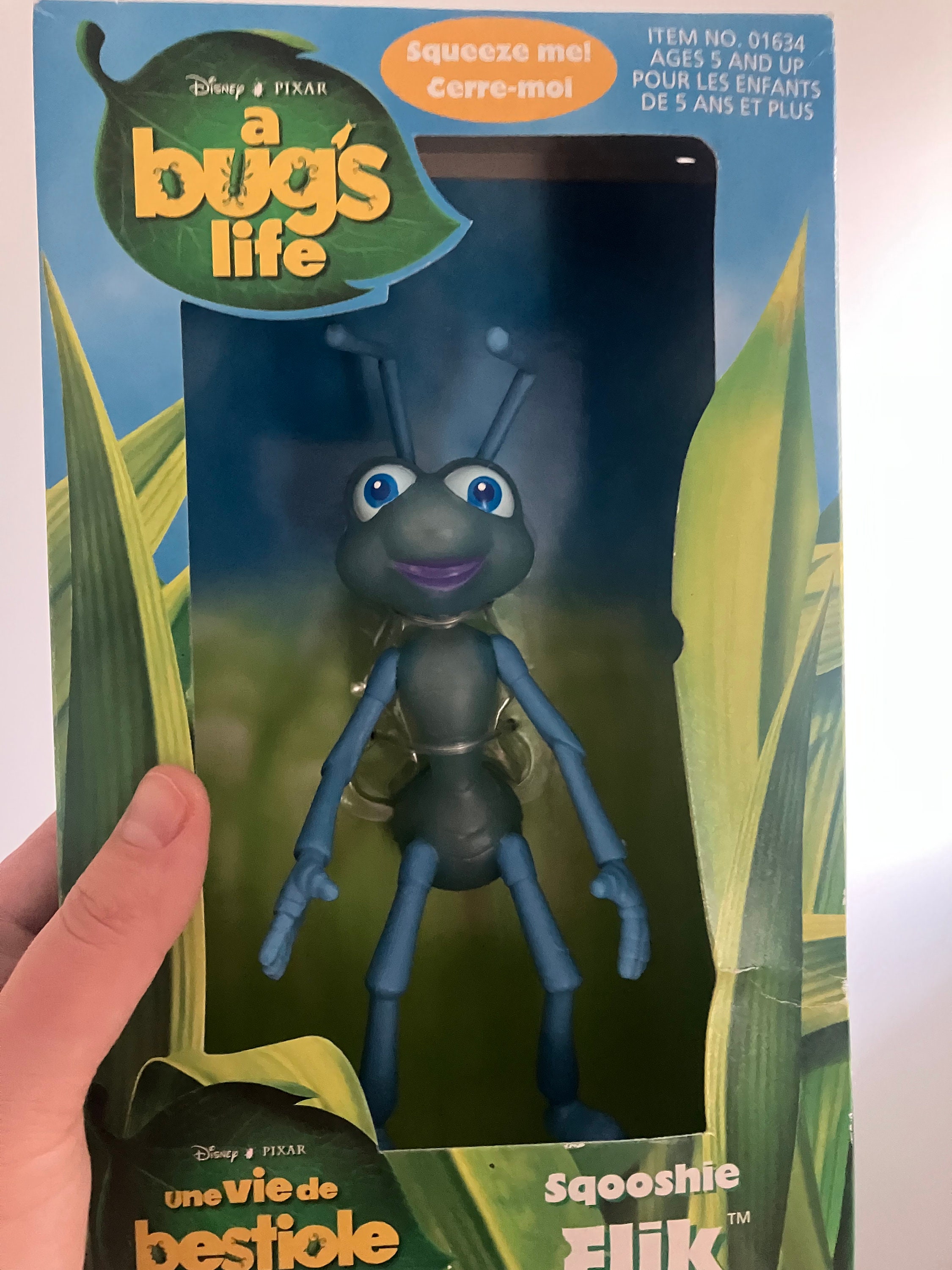 Vintage-a Bugs Life-flick-squishy Toy-new - Etsy