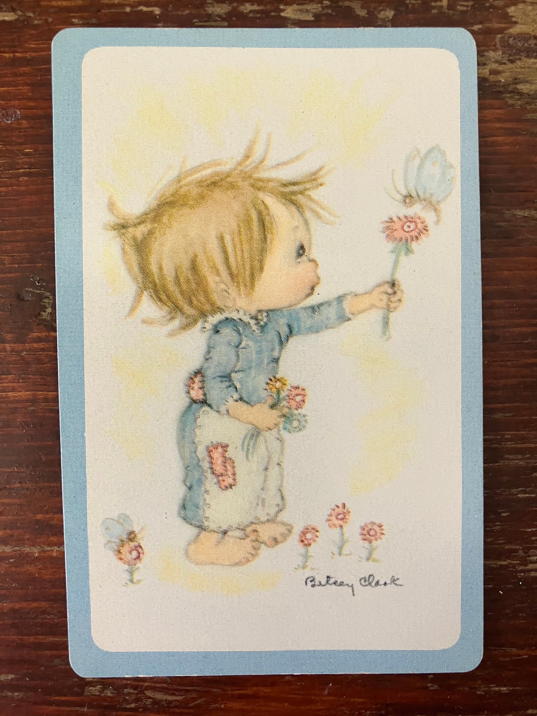 Betsy Clark-1970s-playing Cards-complete Set-in Gift Box-christmas Gift ...