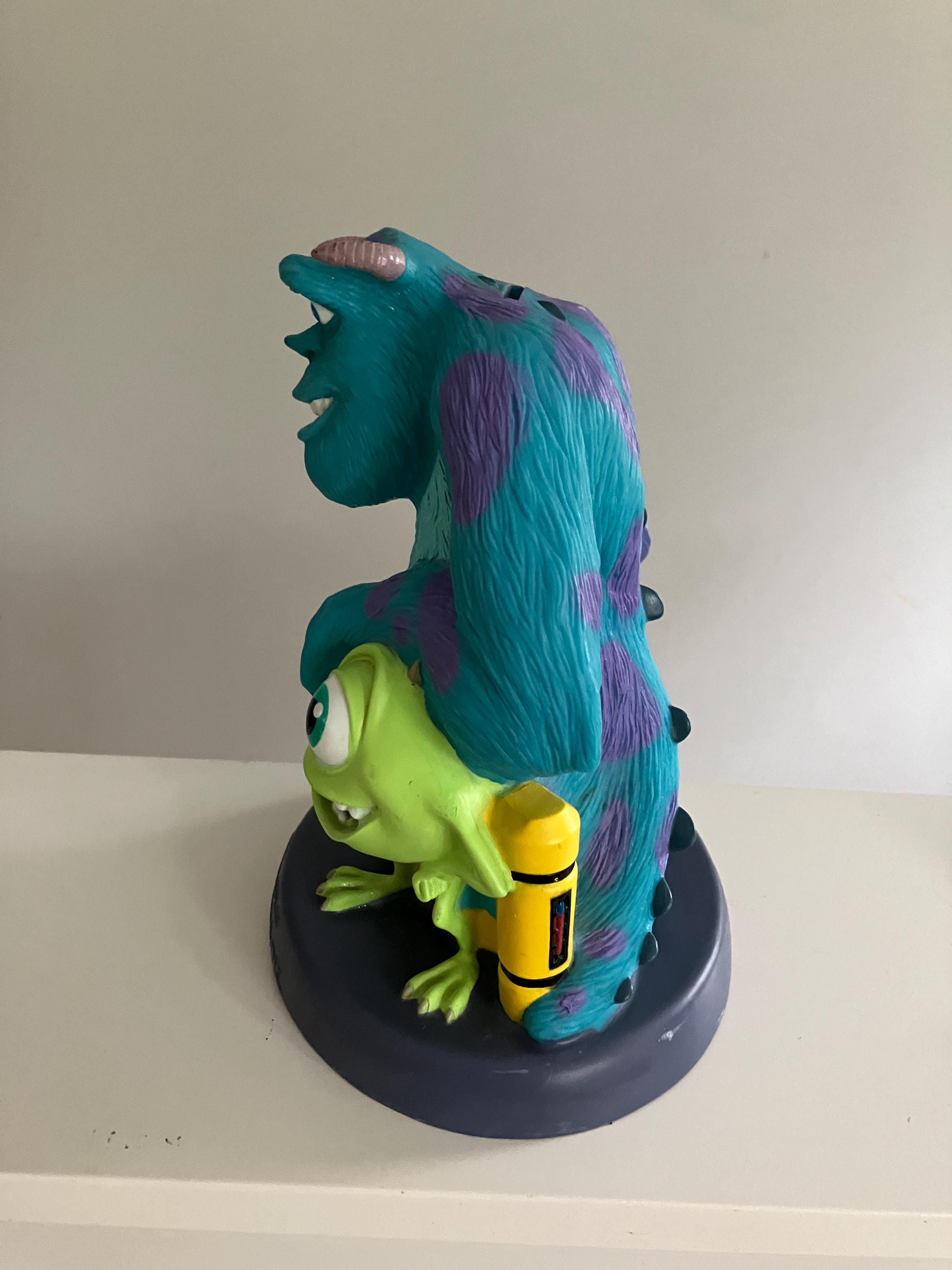 2001 Disney / Pixar MONSTERS INC Sully & Mike Coin Piggy Bank-vintage ...