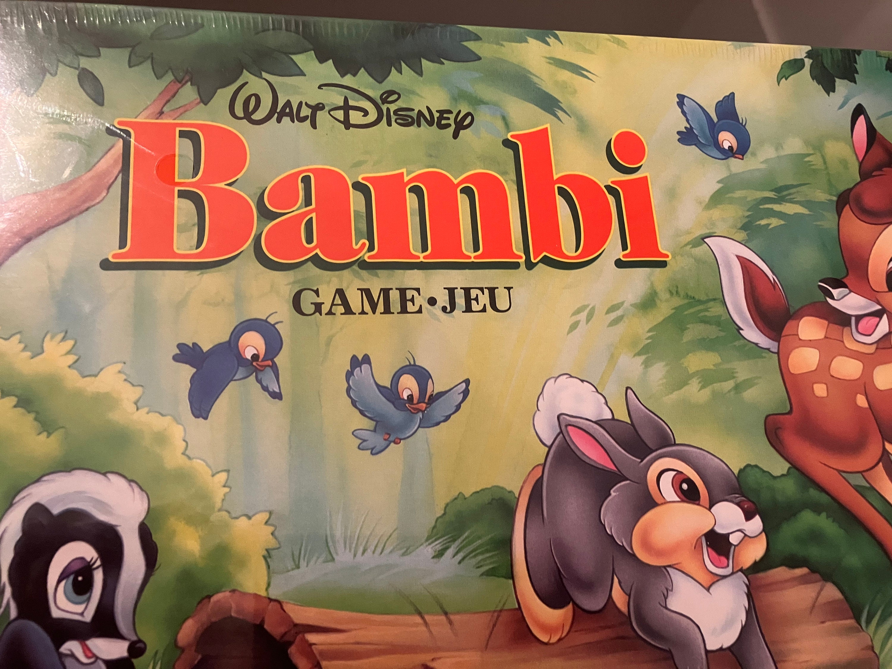Vintage-bambi-board Game-factory Sealed - Etsy