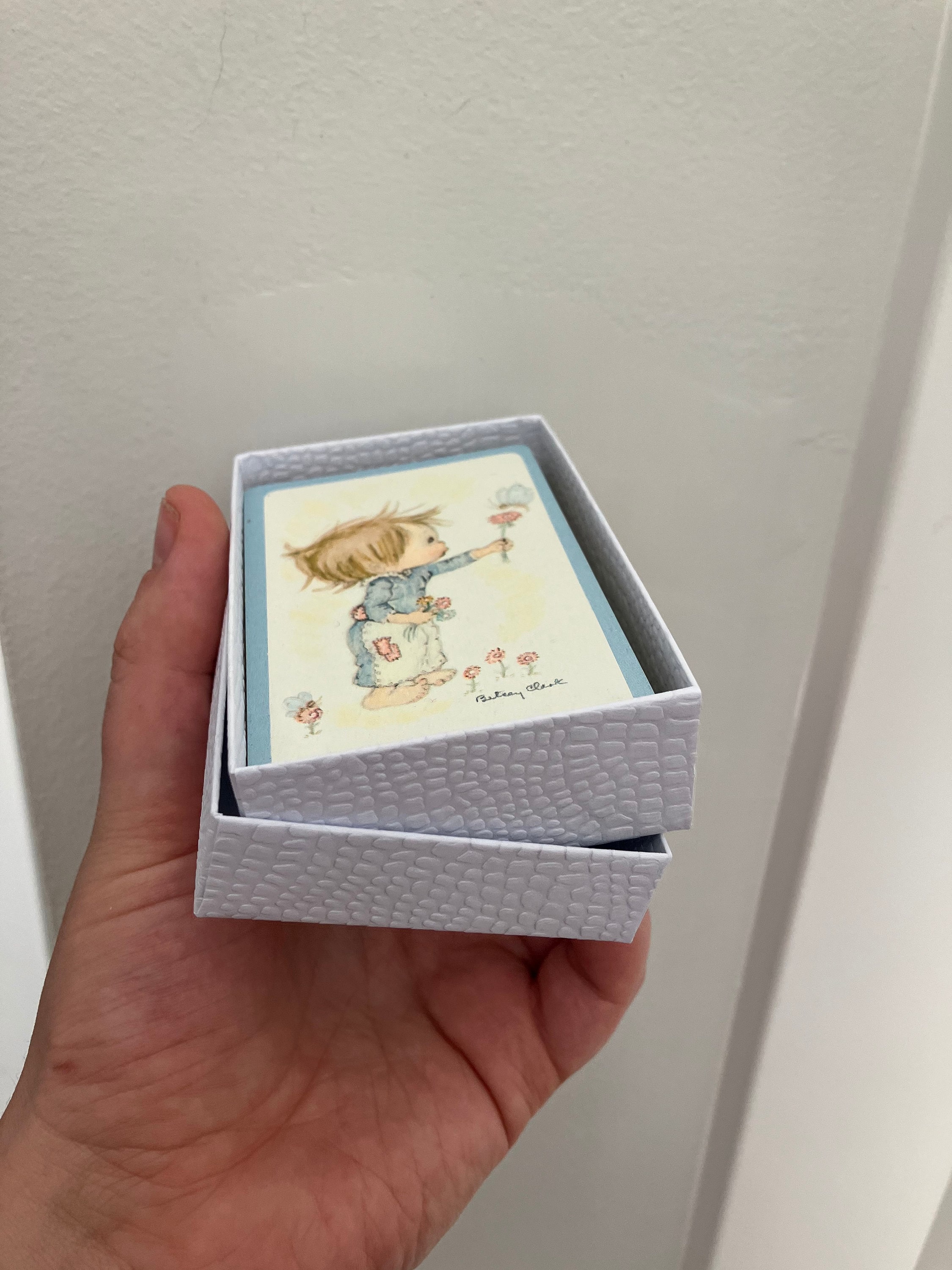 Betsy Clark-1970s-playing Cards-complete Set-in Gift Box-christmas Gift ...