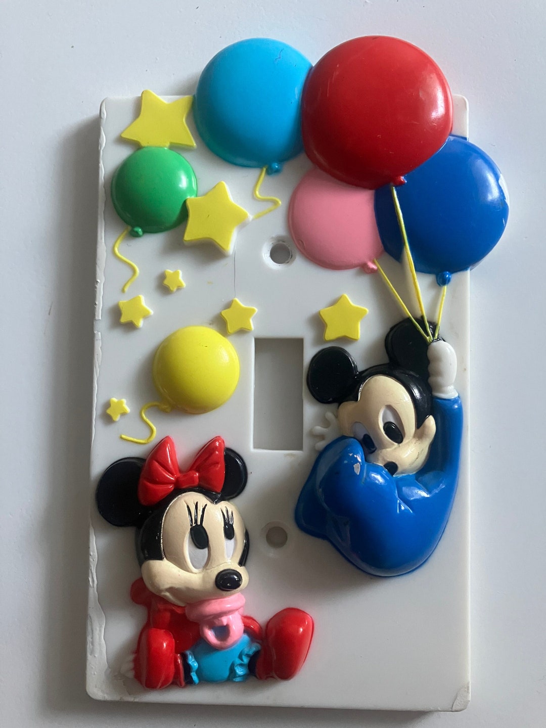 Mickey and Minnie Mouse Babies-light Switch - Etsy