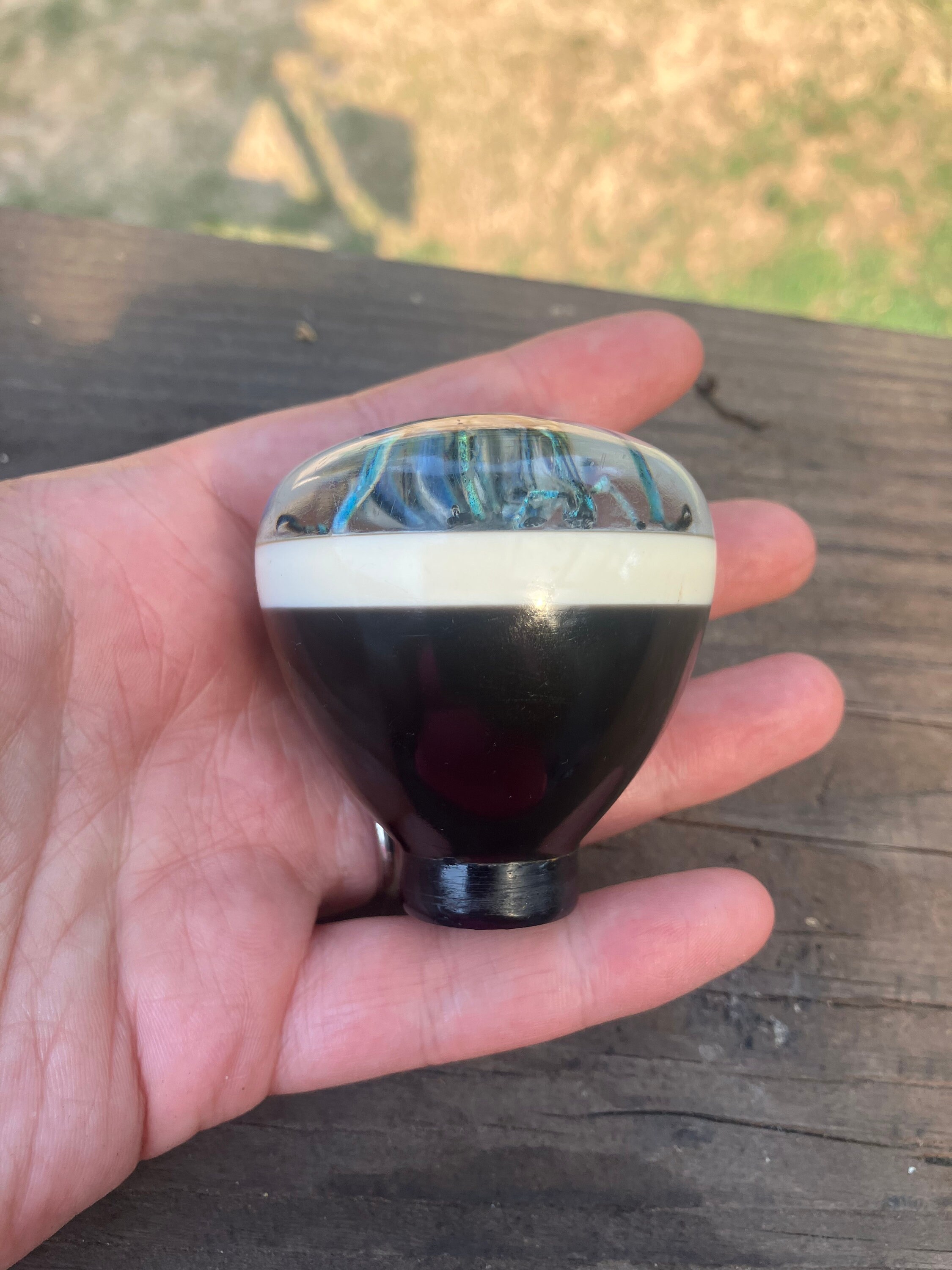 A Blue Beetle Gear Shift-vintage-blue Beetle-vintage Car, Truck Gear ...