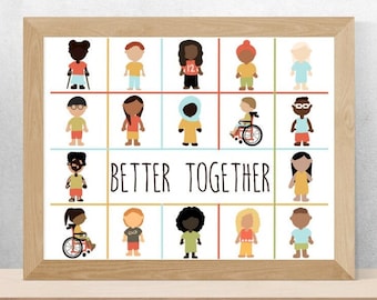 Inclusive Poster - Etsy